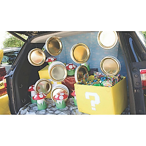 Fun Express Cloud Tablecloth Gossamer (100 feet Long) Sky Party Decor