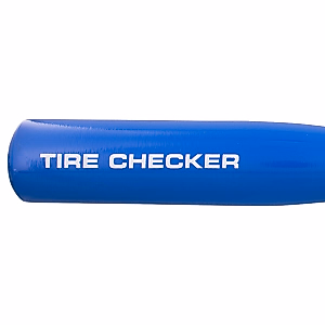 United Pacific 17-inch Aluminum Tire Checker Bat, Robust & Durable, Wrapped Handle, Long Lasting, Low Maintenance Tire Checker Bat