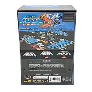 Mega Man - Adventure Board Game by KESS for Players 1-4, Indoor Fun, Ages 14 and Up, Action Themed Game for Adults and Teens, Average Playtime 45 Mins, Cooperative Strategy Board Games
