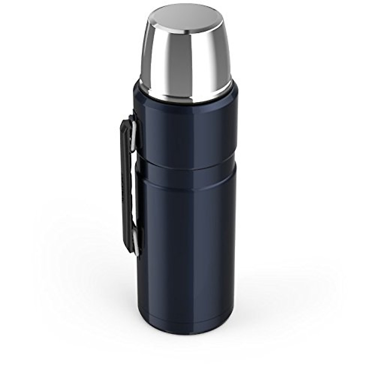 THERMOS Stainless King Vacuum-Insulated Beverage Bottle, 68 Ounce, Midnight Blue