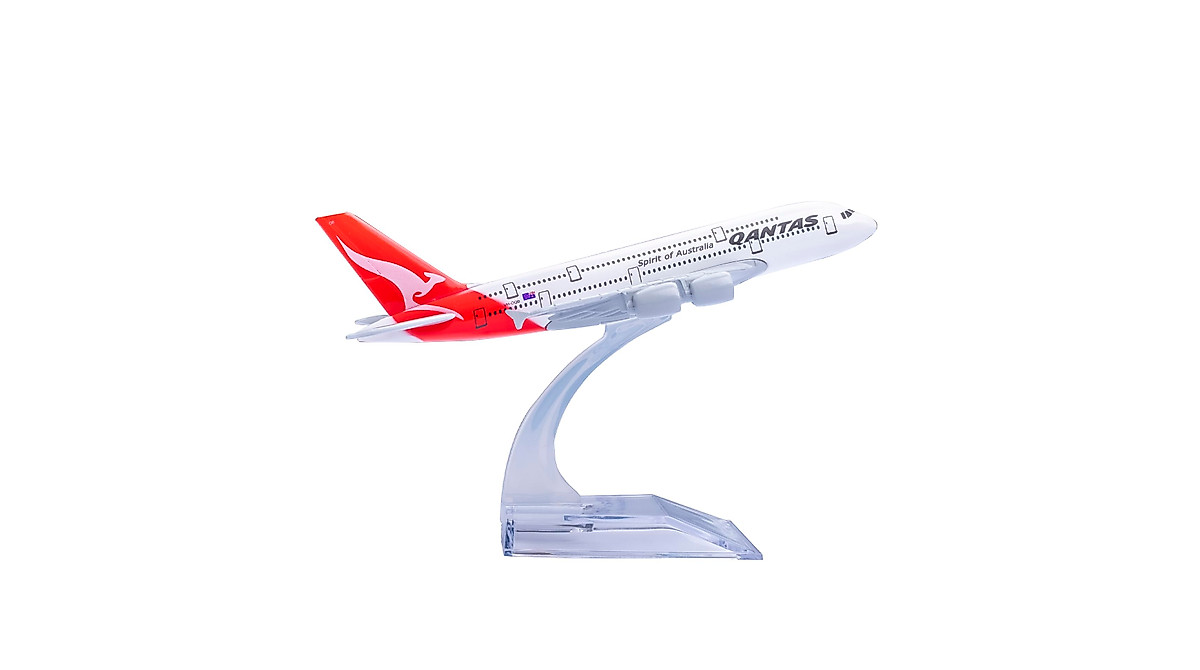 Qantas A380 Model Airplane - Premium 1:400 Scale Diecast Replica