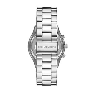 Michael Kors Slim Runway Chronograph Silver-Tone Stainless Steel Men's Watch (Model: MK8917)