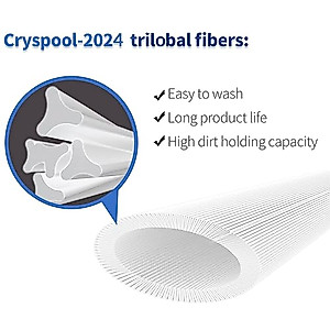 Cryspool Oval Filter Spa Filter PDM30 for Dream Maker Hot Tubs 461269,30 sq.ft, 1 Pack