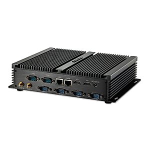 Kingdel Desktop Computer, Intel i5 CPU, 8GB RAM 256GB SSD, Intel HD Graphics 4400, 6xCOM RS232, 4xUSB 3.0, 2xNICs, 2xHD Ports, Windows 11 Pro, Metal Case