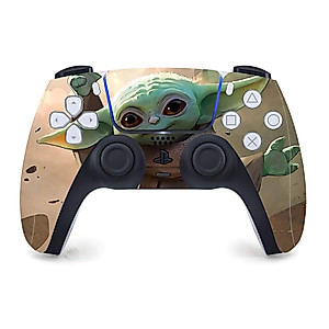 PEYANZ Skin Compatible with P.S.5 Console(Digital Edition) and Controllers Vinyl Sticker, Durable, Scratch Resistant, Bubble-Free