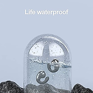 FOSA Bluetooth Headphones Wireless, Waterproof Sports Earphones with Semi in Ear Design, Over Ear Earhooks Headset for Running Workout