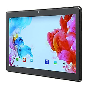 Diyeeni 10.1in Tablet, 4G Phone Call with Dual Sim Card Slot, 4G RAM 64G ROM for Android9.0 Kids Tablet, 5000mAh Battery, 5MP Rear Camera, WiFi Tablet, 1280x800 Resolution