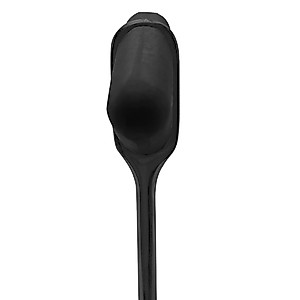 DEXSUR Taylor Tomahawk Reflex Hammer – 8" Chrome-Plated Handle, Durable PVC Bumper, Stainless Steel, Accurate Reflex Testing Tool for Medical Professionals - Black