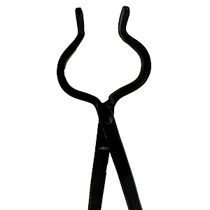 Mr Volcano Blacksmith Forge Foundry Tongs 20 inch - Blacksmithing Tool for Beginner Professional Blacksmiths Bladesmiths Craftsmen