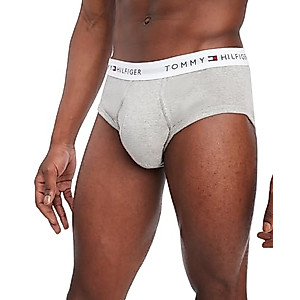 Tommy Hilfiger Men's 4-Pack Cotton Brief, Multi, Large