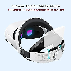 Head Strap for Oculus Quest 2, Meta Quest 2 Accessories Compatible with Quest 2, Replacement for Oculus Quest 2 Elite Strap,Adjustable Oculus Quest 2 Head Strap with Enhanced Support