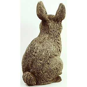 Rabbit Garden Statues Concrete Bunnies Cement Figures Statue Carved Easter Animal Figurine