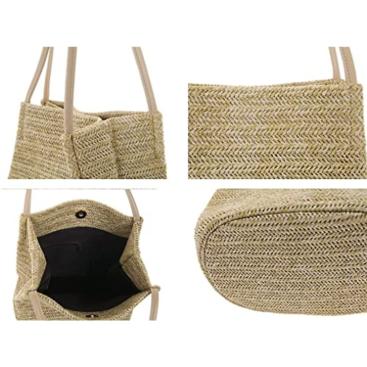 Tote Bag for Women Small Satchel Bag Straw Beach Bag Cute Hobo Bag Fashion Tote Handbag Fashion Crossbody Bag 2023