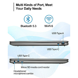 hp 2023 Newest Chromebook Laptop for Student & Business, 15.6" FHD IPS Display, 8GB LPDDR5 RAM, 128GB UFS, 8-Core Intel i3 N305, Intel UHD Graphics, Fast Charge, Long Battery Life, WiFi, Chrome OS