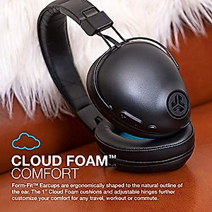 JLab Studio Pro Bluetooth Wireless Over-Ear Headphones | 50+ Hour Bluetooth 5 Playtime | EQ3 Sound | Ultra-Plush Faux Leather & Cloud Foam Cushions | Track and Volume Controls | Black