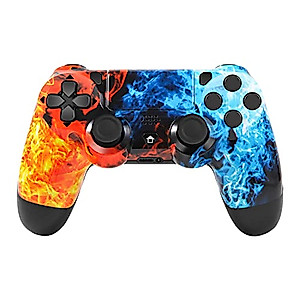 Puning Wireless Controller Compatible with P4/P4 Slim/P4 Pro with 6-Axis Motion Sensor/1000mAh Battery/3.5mm Audio Jack