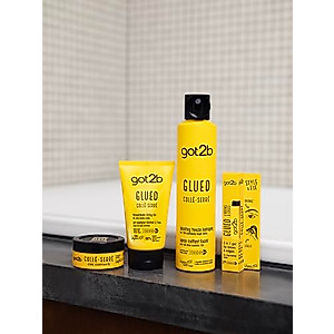 Got2B Glued for Brows & Edges 2 in 1 Wand Eyebrow Gel, 72hr Hold, No White Residue or Stickness, Vegan, Silicone Free, Alcohol Free, 16 ml