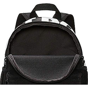Nike Brasilia "just Do It" Backpack (mini), Black/Black/(Glossy White), Misc