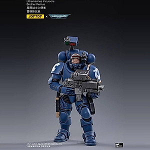 HUAXI DARK SOURCE(HAINAN)TECH JOYTOY Warhammer 40K ULTRAMARINES INCURSORS 1/18 FIG, Multicolor