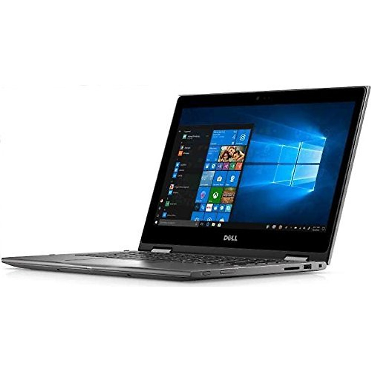 Dell Touchscreen 2-in-1 Inspiron 5000 Backlit Keyboard 13.3 inch Full HD Laptop PC, Intel Core i7-8550U Quad-Core, 8GB DDR4, 256GB SSD, WIFI, Media Card Reader, Windows 10 (Renewed)