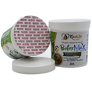 Kachita Spell Botox Hair Treatment - 16oz, Rejuvenates Dry/Damaged Hair, Reduces Frizz, Provides Deep Hydration, Volume Control, and Smoothness - Formaldehyde-free BotoxMax Formula