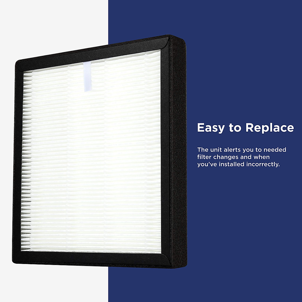 Westinghouse True HEPA H13 Filter Replacement Compatible with 1701 and 1702 Model Air Purifiers (Set of 4)