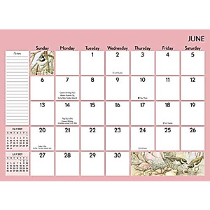 Marjolein Bastin Nature's Inspiration 2021 Monthly Pocket Planner Calendar