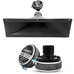 5Core 15x5 Inch Piezo Flush Mount Horn Tweeter with Compression Horn 8 Ohms, 260 Watt Car Pro Speakers HISE 15X5 1PC 5C-D26(Driver Unit)
