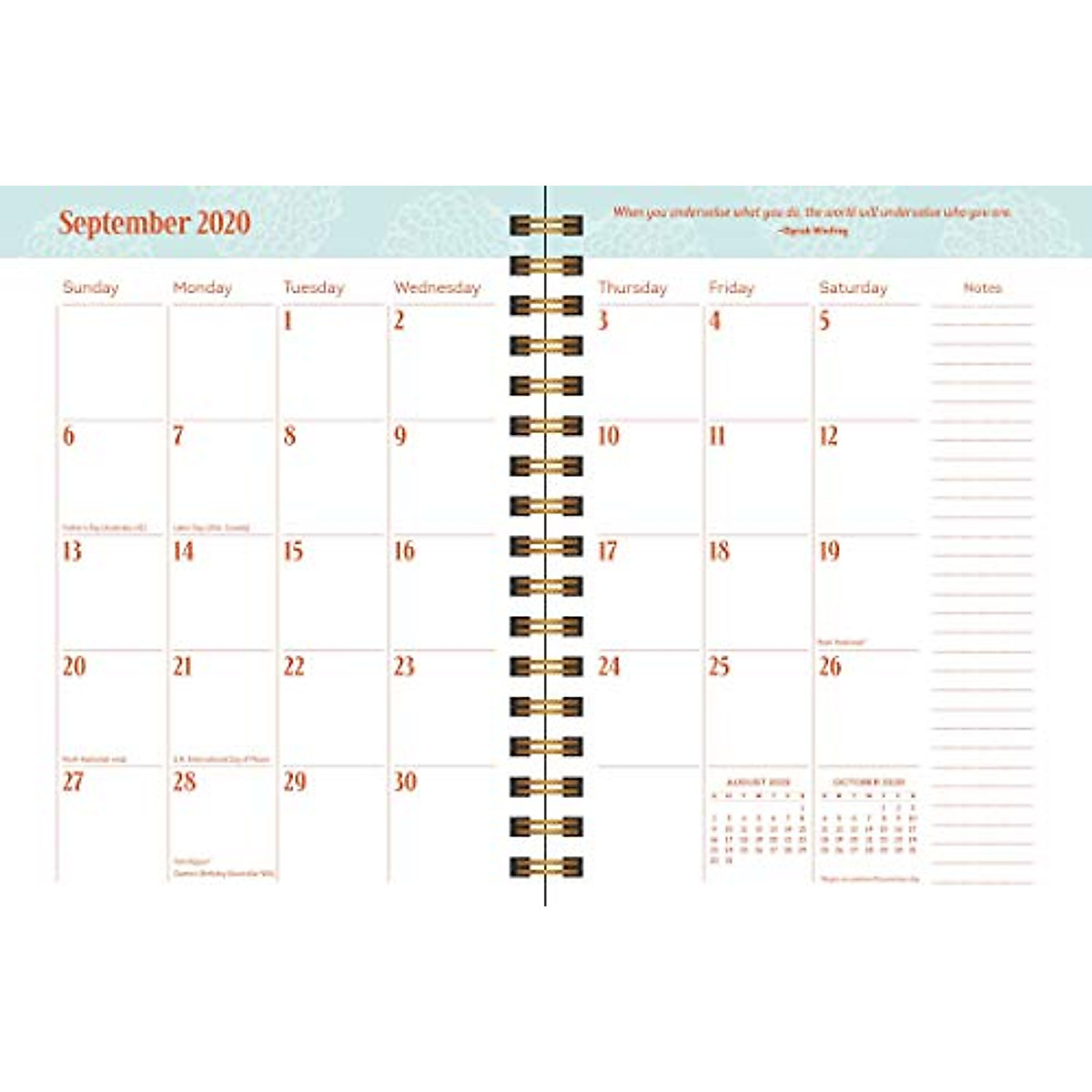 Posh: Deluxe Organizer 17-Month 2020-2021 Monthly/Weekly Planner Calendar: So Much Gratitude
