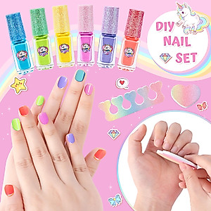 Tepsmigo Kids Makeup Kit for Girl - Kids Washable Makeup Girl Toys, Real Makeup for Kids Little Girls, Toddlers Makeup Kit Children Princess Christmas Birthday Gifts Toys for 3 4 5 6 7 8 9 10 Year Old