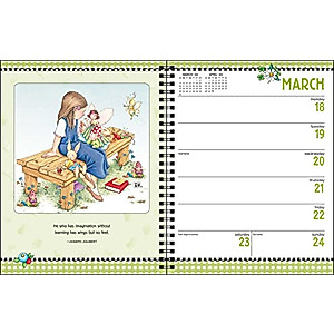 Mary Engelbreit's 12-Month 2024 Monthly/Weekly Planner Calendar: Always Seek Knowledge