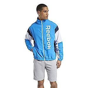 Reebok Training Essentials Linear Logo Full Zip Jacket, Horizon Blue, S