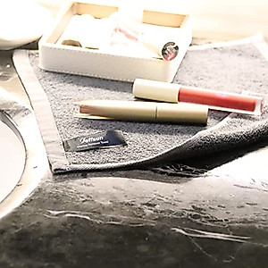 JEFFSUN Bamboo Wash Cloths, Makeup Remover Facial Cleansing Cloths, Super Soft and Gentle Face Towel for Delicate Sensitive Skin, Baby Washcloths (10X10 inch - Pack of 6)