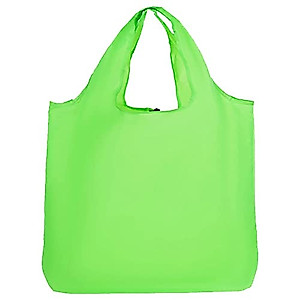 8 Pack Grocery Bags Reusable Foldable Shopping Bags X-Large 50LBS Groceries Bags Ripstop Machine Washable Sturdy Lightweight Polyester Fabric, Blue,red,yellow