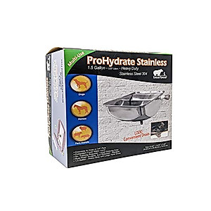 Bear Bear ProHydrate Stainless Steel Water Bowl/Fountain - Dogs, Horses & Farm Animals