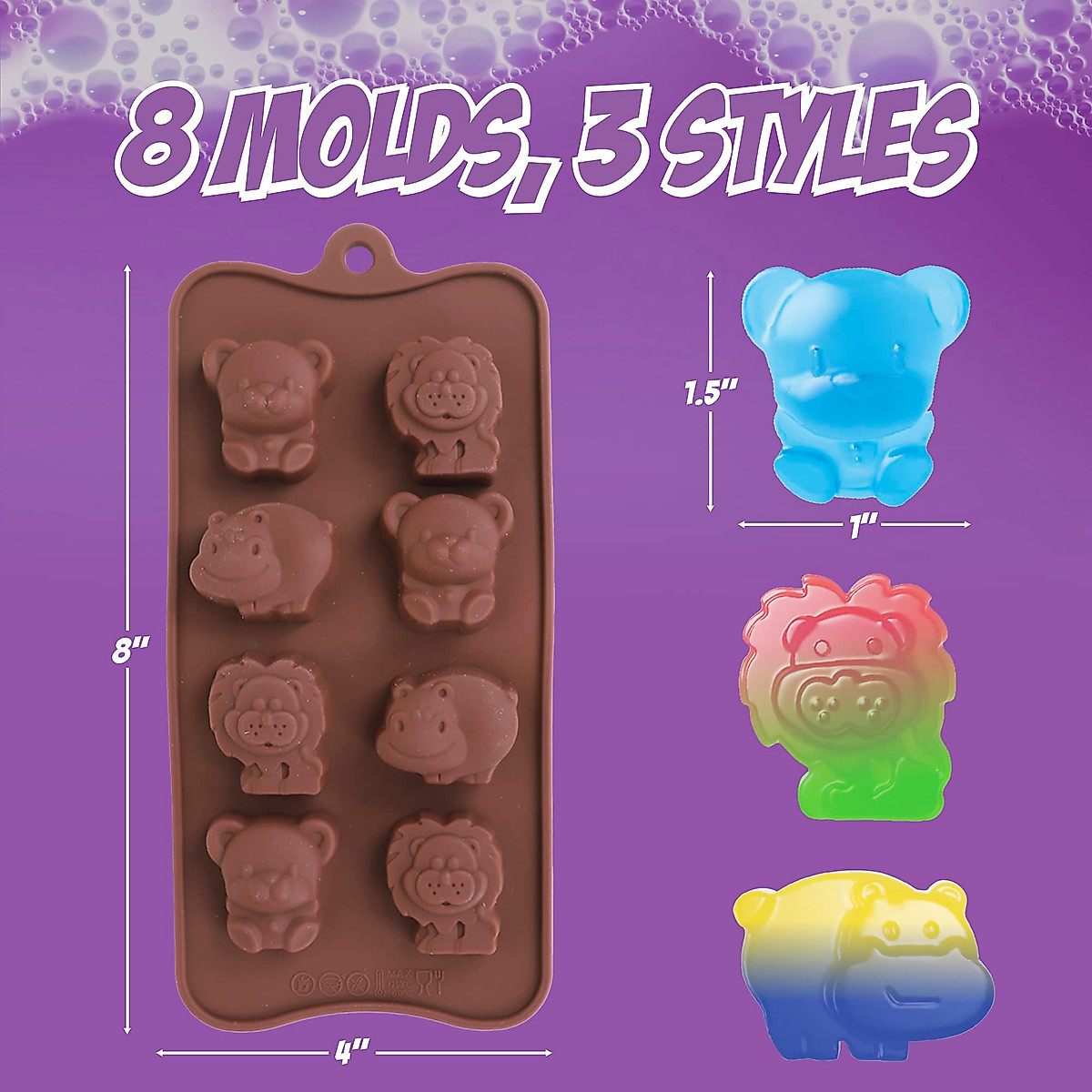 Darice Soap Making Kit for Kids, Crafts Activity Science Kits, STEM DIY Educational Animal Toys for Boys & Girls Ages 6+