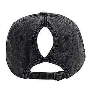 Mom Life Ponytail Hats for Women, Funny Baseball Cap for Mama, Mothers Day Christmas Birthday Gifts for Mom Wife Mommy Grandma, Adjustable Washed Cotton 3D Embroidered Pony Tail Hat