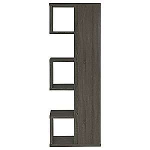 Coaster Home Furnishings Joey 5-Tier Bookcase Weathered Grey