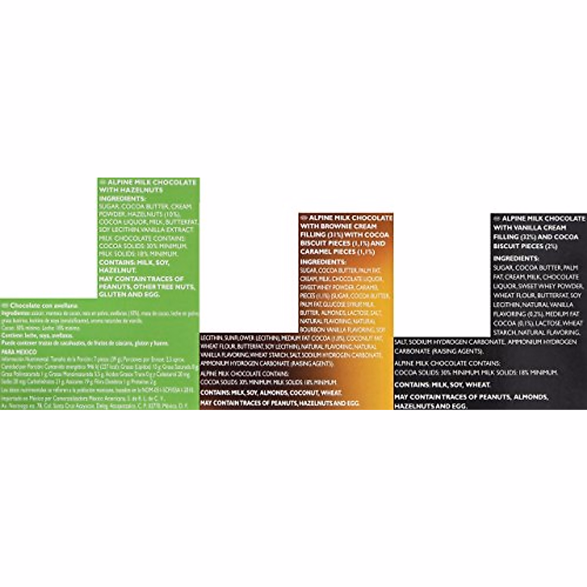 Schogetten German Assorted Chocolates, Variety Pack (Bundle of 3 chocolates)