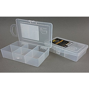 Plano 3448-60 6 Compartment Clear StowAway Organizer