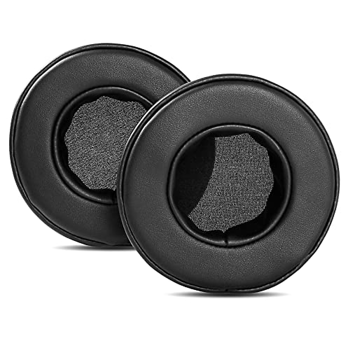 TaiZiChangQin Ear Pads Cushion Memory Foam Replacement Compatible with Pioneer HDJ-X5 HDJ-X7 DJ HDJ-X10 Headphone ( Protein Leather Earpads )