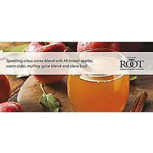 Root Candles 20-Hour Scented Beeswax Blend Votive Candles, 3-Count, Mulled Cider