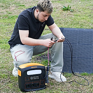 NECESPOW 6-in-1 Solar Connector Kit with Female and Male Connectors, Universal Solar Adapter Cable Compatable for Solar Panel & Solar Power Staion