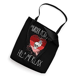 Murder Podcast Lover True Crime Case Files Serial Killer Tote Bag