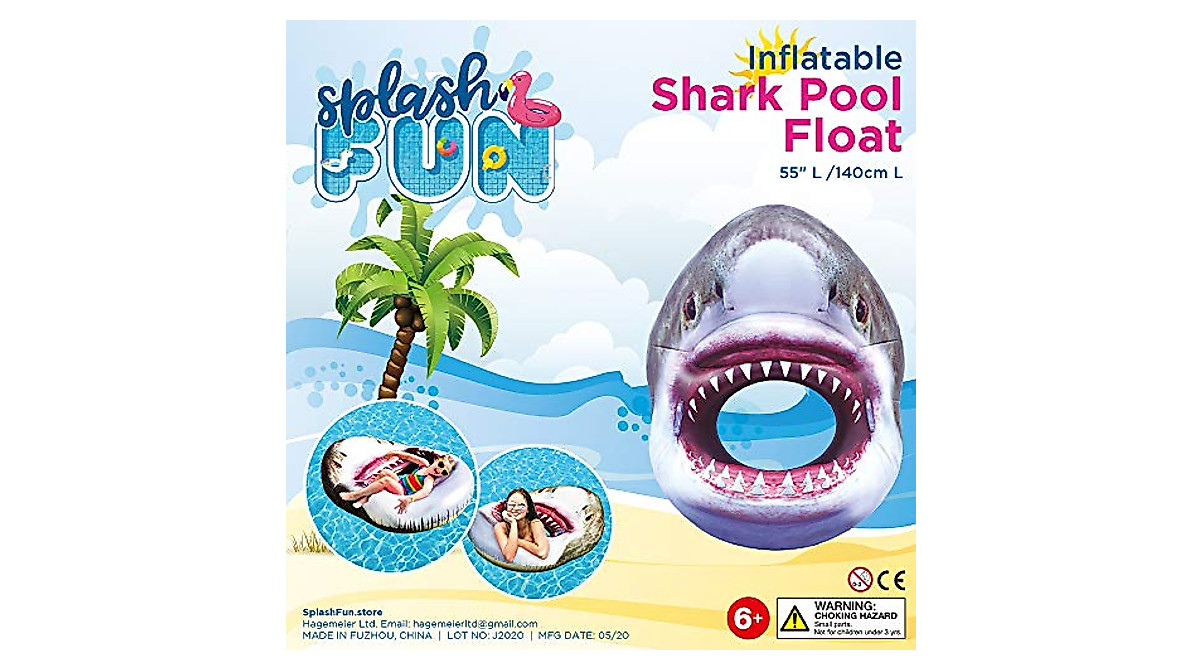 Exciting Shark Pool Float for Kids & Adults - Splash Fun