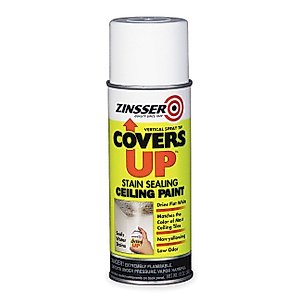 Zinsser Ceiling Sealing Paint, 13 Oz, White