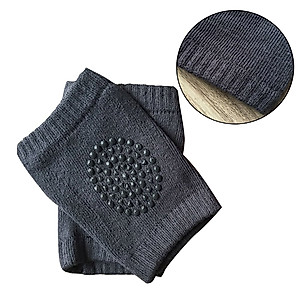 BOSONER Baby Knee Pads for Crawling: Anti-Slip Infant Knee Pads for Crawlers - 5 Pairs Leg Warmers for 6-24 Months