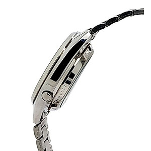 SEIKO 5 Mens Automatic Watch SNXS79 with Black Dial and Silver Stainless Steel Bracelet