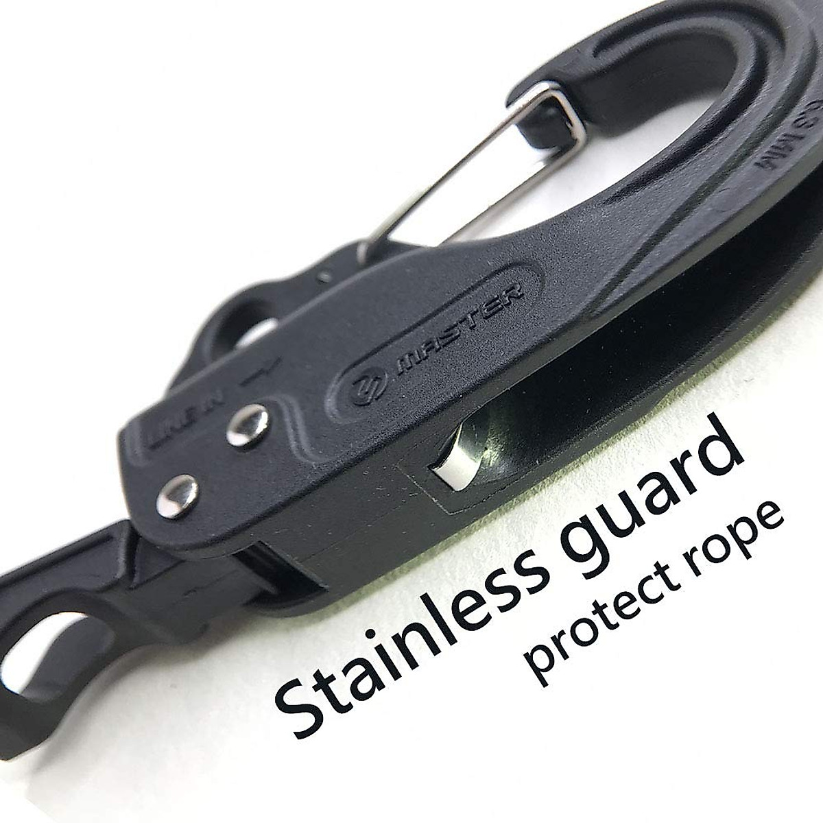 Rope Tightener, Guyline Adjuster for Tents and Tarps one Hand Control Tie Down Cam Mechanism for Camping, Hiking, Backpacking (2pcs) Essential Pocket Tools for Post-Disaster Recovery,Windproof