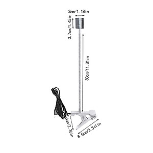 395nm 3W UV LED Light with UV Protection Gloves, Flexible Gooseneck Lamp, 5V USB Input UV LED Lamp Nail Lamp for Gel Nails and Ultraviolet Curing(Silver)…